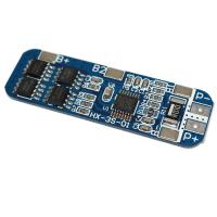 China Factory Outlet Blue Color 10A Charger Protection Board For 18650 Li-ion lithium Battery Cell Weight 15g for sale