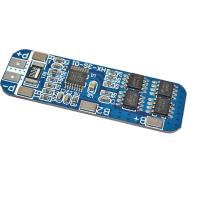 China Factory Outlet Blue Color 10A Charger Protection Board For 18650 Li-ion lithium Battery Cell Weight 15g for sale