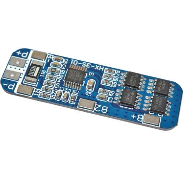 China Factory Outlet Blue Color 10A Charger Protection Board For 18650 Li-ion lithium Battery Cell Weight 15g for sale