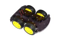 China Four Wheel Drive Vehicle Chassis With Two Way Infrared Probe for sale