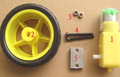 China Smart Car Chassis Remote Control Car Parts Suits for Arduino Starter for sale