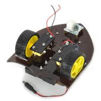China Double-layer Robot Car Chassis With Two Deceleration DC Motor for sale