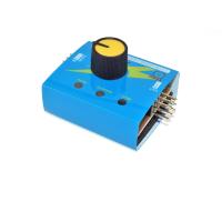 China Multi RC Digital ESC Servo Motor Tester 3CH Speed Controler , Blue for sale