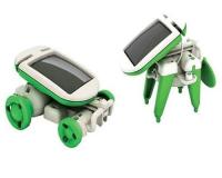 China 6 in 1 DIY Robot Kit Solar Powered Robot For Children Education for sale
