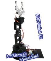 China 180 Degrees 6 DOF Servo robot Arm Mount Kit For Arduino Compatible for sale