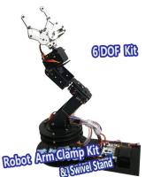 China 180 Degrees 6 DOF Servo robot Arm Mount Kit For Arduino Compatible for sale