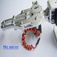 China DIY Robot Kit Aluminum 2 DOF Robot Arm , Digital Metal Gear Servo For Arduino for sale