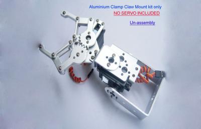 China DIY Robot Kit Aluminum 2 DOF Robot Arm , Digital Metal Gear Servo For Arduino for sale