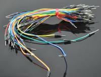 China Arduino Breadboard Dupont Jumper Wires Male To Male , Flexible Breadboard Cables for sale
