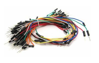 China Arduino Breadboard Dupont Jumper Wires Male To Male , Flexible Breadboard Cables for sale