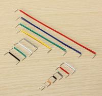 China Solderless Breadboard Jumper Wires Cable Kits , Bread Board Line Red / Orange 140 Pcs/Box for sale