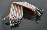 China 20cm 1p-1p Male To Male Dupont Jumper Wires Cable For Arduino Breadboard for sale