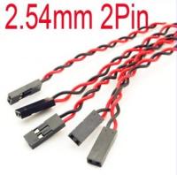 China 2 Pin Flexible Dupont Jumper Wires Female To Female , Dupont 2P Twisted Wire Cable for sale