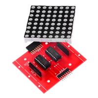 China 5V 74HC595 8 * 8 Dot Matrix Driver Module With SPI Interface module for Arduino for sale