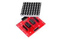 China 5V 74HC595 8 * 8 Dot Matrix Driver Module With SPI Interface module for Arduino for sale