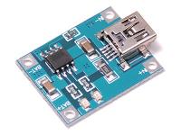 China 1A Lithium Battery Charging module for Arduino , 4.5V - 5.5V Battery Charge Plate for sale