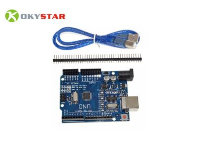 China ATmega328P-AU CH340G Chip UNO R3 Development Controller Board With USB Cable for sale