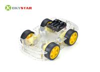 China 4WD DIY Smart Science Arduino Car Robot / Robot Car Chassis Kit For High School Games for sale