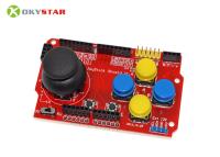 China Red Game Joystick Shield V1.A Expansion Arduino Controller Board For Electronic Robotics Project for sale