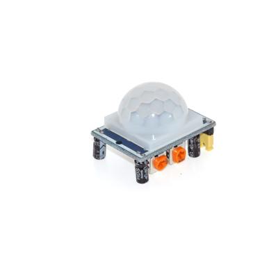 China DC 4.5-20V HC-SR501 Human Infrared Arduino Sensor Module With Blue Plate 32*24mm for sale