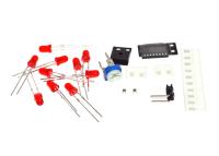 China NE555+CD4017 Light Water Flowing Light LED Module Kit For DIY Electronic Project for sale