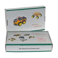 China 4WD DIY Smart Robot Electroic Car Chassis Kit For School Robotics Engineering Project for sale