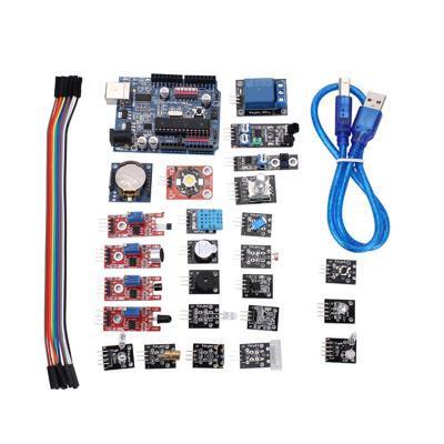 China 24Pcs Arduino Sensor Kit With UNO R3 Development Board DHT11 Sensor for sale