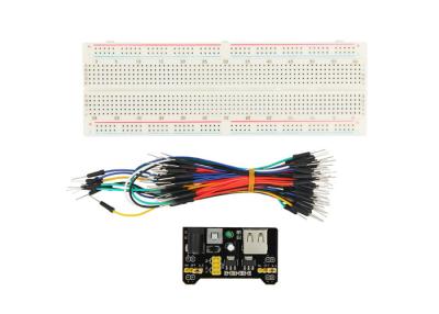 China Science Starter Kit With 65 Jump Wires 830 Point Breadboard For Arduino for sale