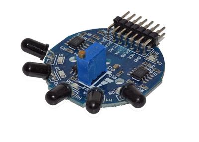 China 5 Channel Flame Arduino Sensor Module Output Analog And Digital Sensor for sale