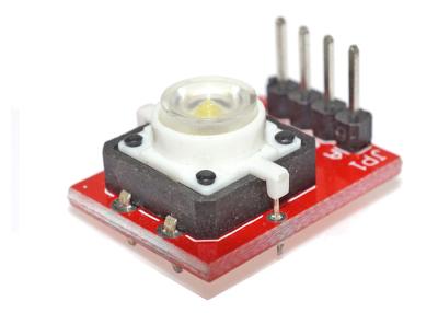 China DIY LED Light Arduino Button Module For Raspberry Pi , 20.7*15.5*9 Cm Size for sale