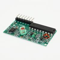 China Gold Color 4 Channels 315Mhz Arduino Sensor Module RF Wireless Remote Control ​58*38*13mm for sale