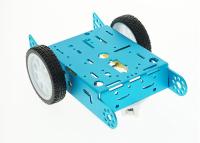 China Colorful Aluminum Alloy Arduino Car Robot Electric Car Kit 120mAh DC 6V for sale