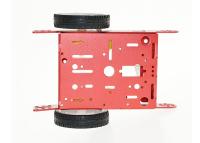 China Colorful Aluminum Alloy Arduino Car Robot Electric Car Kit 120mAh DC 6V for sale