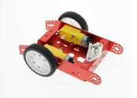 China Colorful Aluminum Alloy Arduino Car Robot Electric Car Kit 120mAh DC 6V for sale