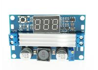 China 100W DC - DC Step Up Boost Converter Module Heat Sink And LED Voltmeter for sale