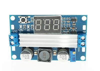 China 100W DC - DC Step Up Boost Converter Module Heat Sink And LED Voltmeter for sale