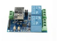 China ESP8266 5V Dual WiFi Relay Module , IOT Smart Phone App Controlled Relay for sale