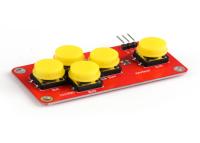 China PH 2.5-3P Arduino Sensor Module Electronic Building Blocks With Five Button for sale