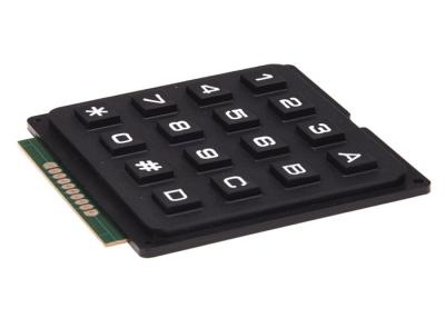 China Black Arduino 4x4 Matrix Keyboard Module With 16 Button Design , 6.8*6.6*1.0cm Size for sale