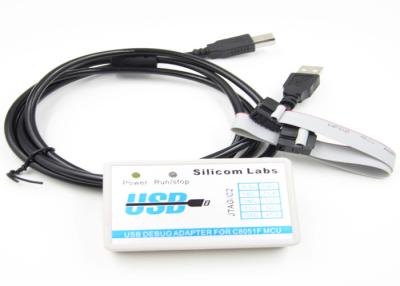 China C8051F MCU Emulator USB Debug Adapter U-EC6 JTAG/C2 Mode with Cable for sale