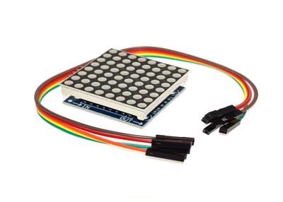 China MAX7219 LED Dot Matrix Module , 5V Arduino Matrix Display PCB Board for sale