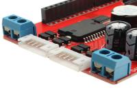 China DC 12V Arduino Sound Module L298P Balance Car Shield Moter Driver Board Compatible for sale