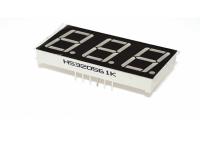 China 0.56 Inch 3 Digit Red 7 Segment LED Display Common Anode LED Digital Tube for sale