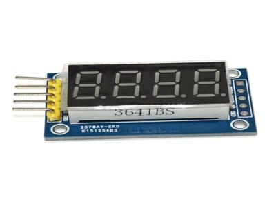 China TM1637 Electronic Components , 4 Bits LED Digital Display For Arduino for sale
