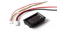 China DC 0 - 100V / 50A Ampere Meter Digital Red Blue Dual Color For Current Voltage Measurement for sale