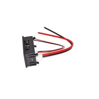 China DC 7V - 100V Electronic Components Digital LED Voltmeter Amperemeter 10A / 50A / 100A for sale