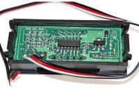 China DC 3 Wire LED Digital Display Meter Voltage 48 * 29 * 22mm Dimensions for sale