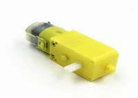 China Yellow DC Gear Motor 3V - 6V For Intelligent Car TT Robot Bi - Directions Rotation for sale