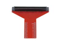 China Environmental Friendly Electronic Components Red T Type Shield Adapter For Microbit for sale