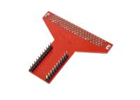 China Environmental Friendly Electronic Components Red T Type Shield Adapter For Microbit for sale